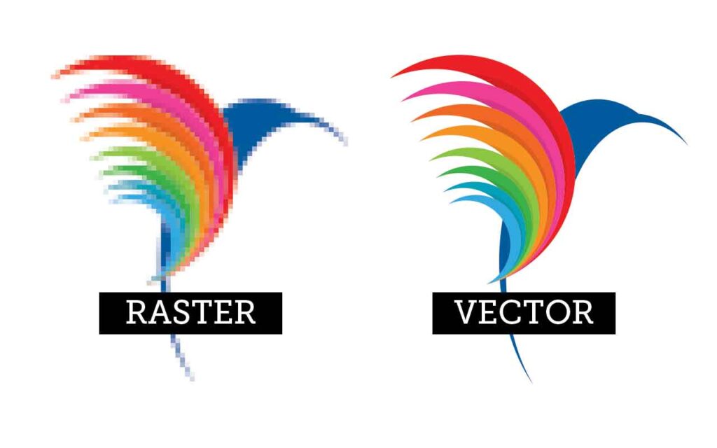 Raster versus Vector | Simply Print Raster versus Vector | Simply Print
