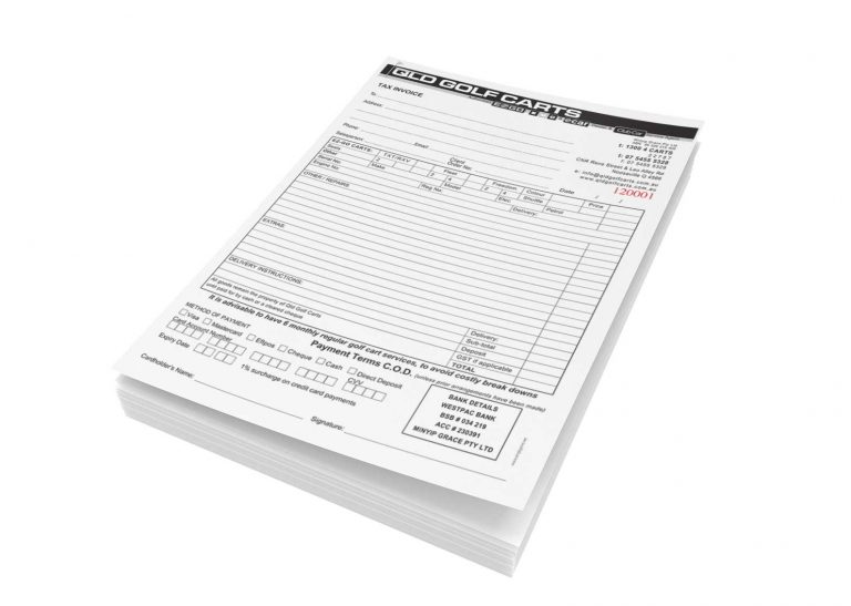 Invoices, Dockets and Tickets Printing | Simply Print
